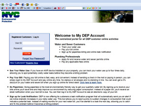 Water Main And Sewer Permit Fees From The NYC DEP