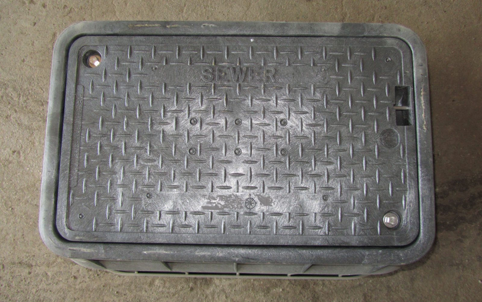 Sewer Access Pit Professionally Installed For Sewer House Trap