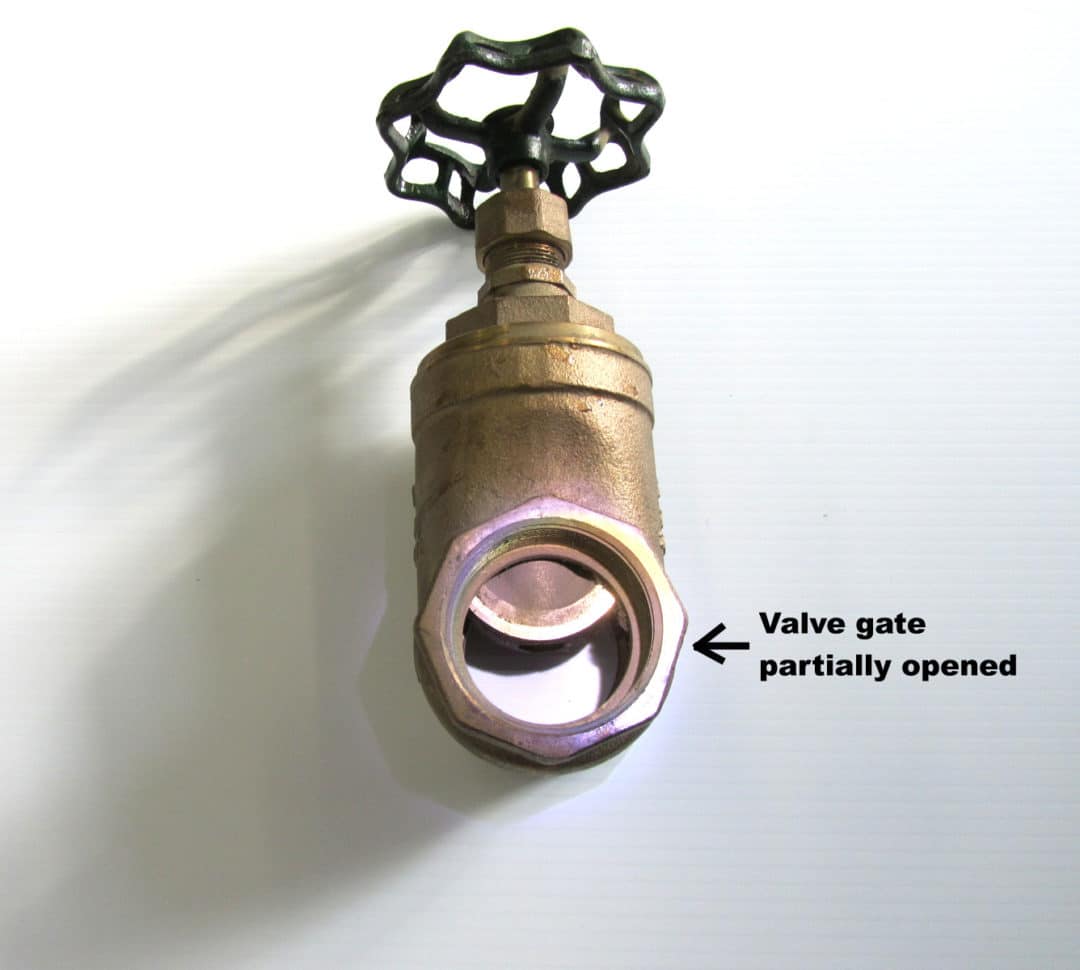 Opening Or Closing A Gate Valve Properly Avoids Valve Damage