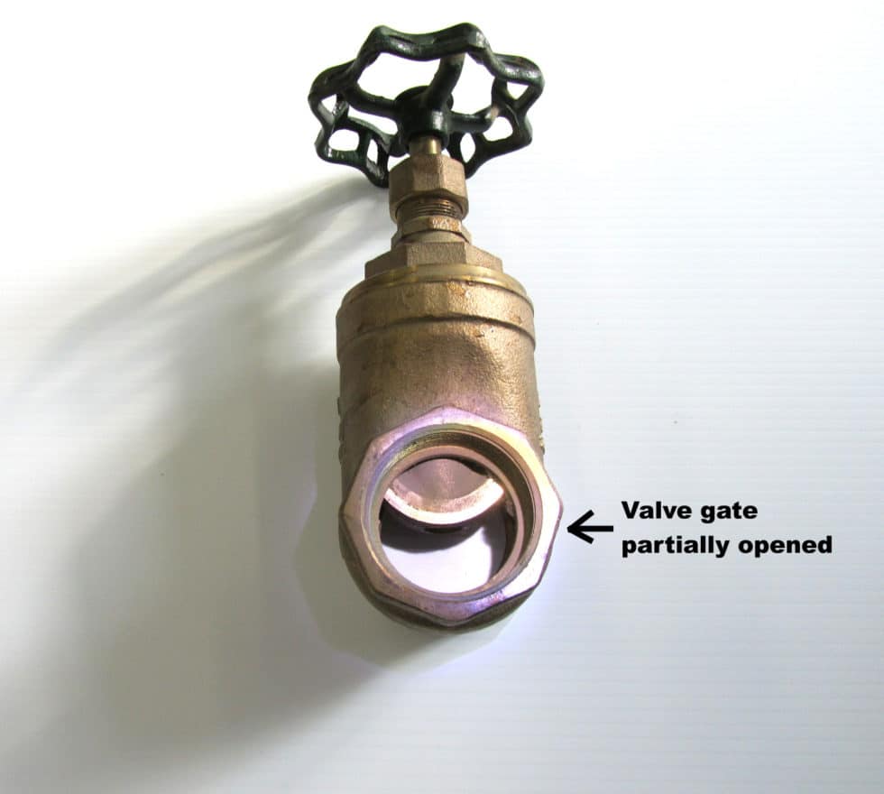Opening Or Closing A Gate Valve Properly Avoids Valve Damage