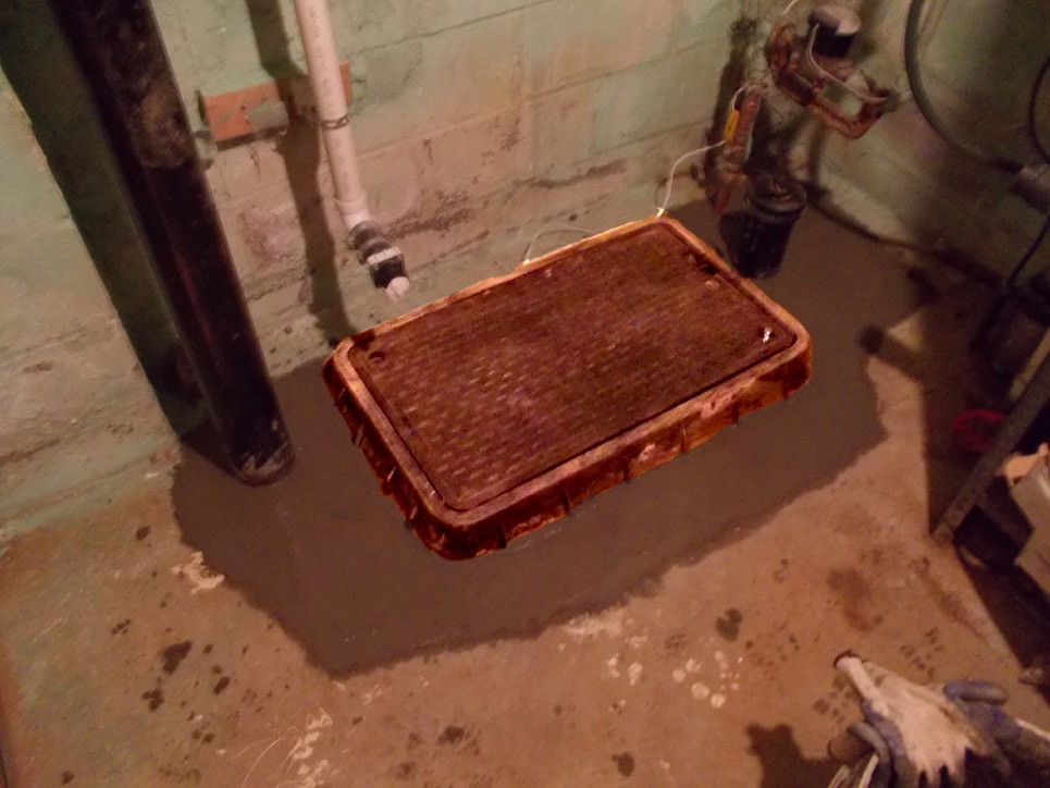 Sewer Pit Or Water Main Access Pit That is Trouble Free