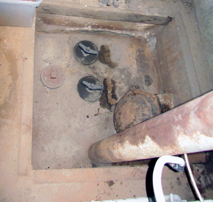 Sewer Access Pit Professionally Installed For Sewer House Trap