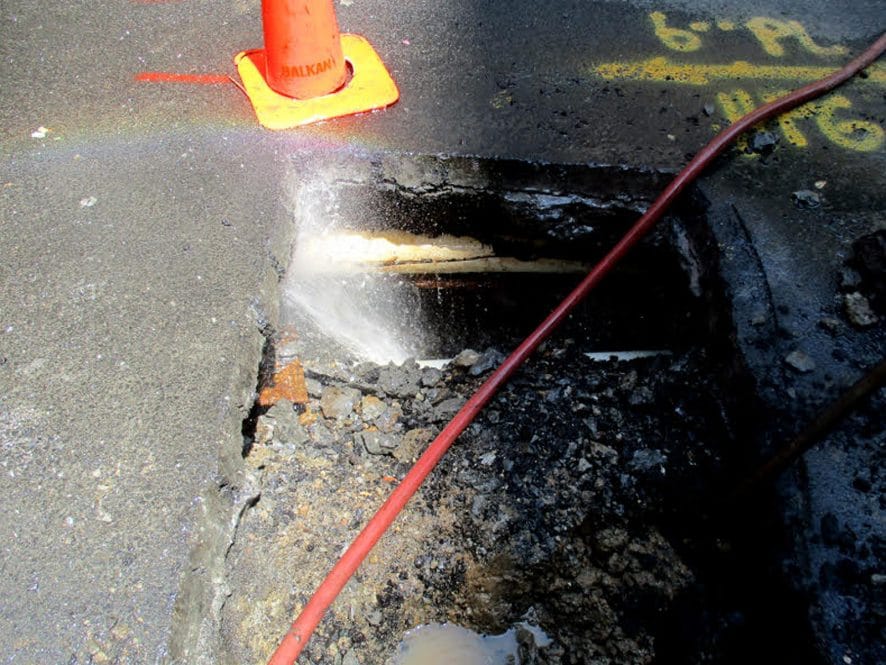 What Is the Correct Water Main Break Repair Procedure?