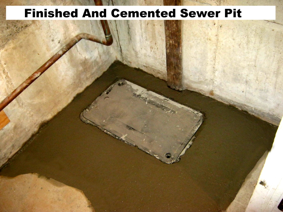 Sewer Pit Or Water Main Access Pit That is Trouble Free