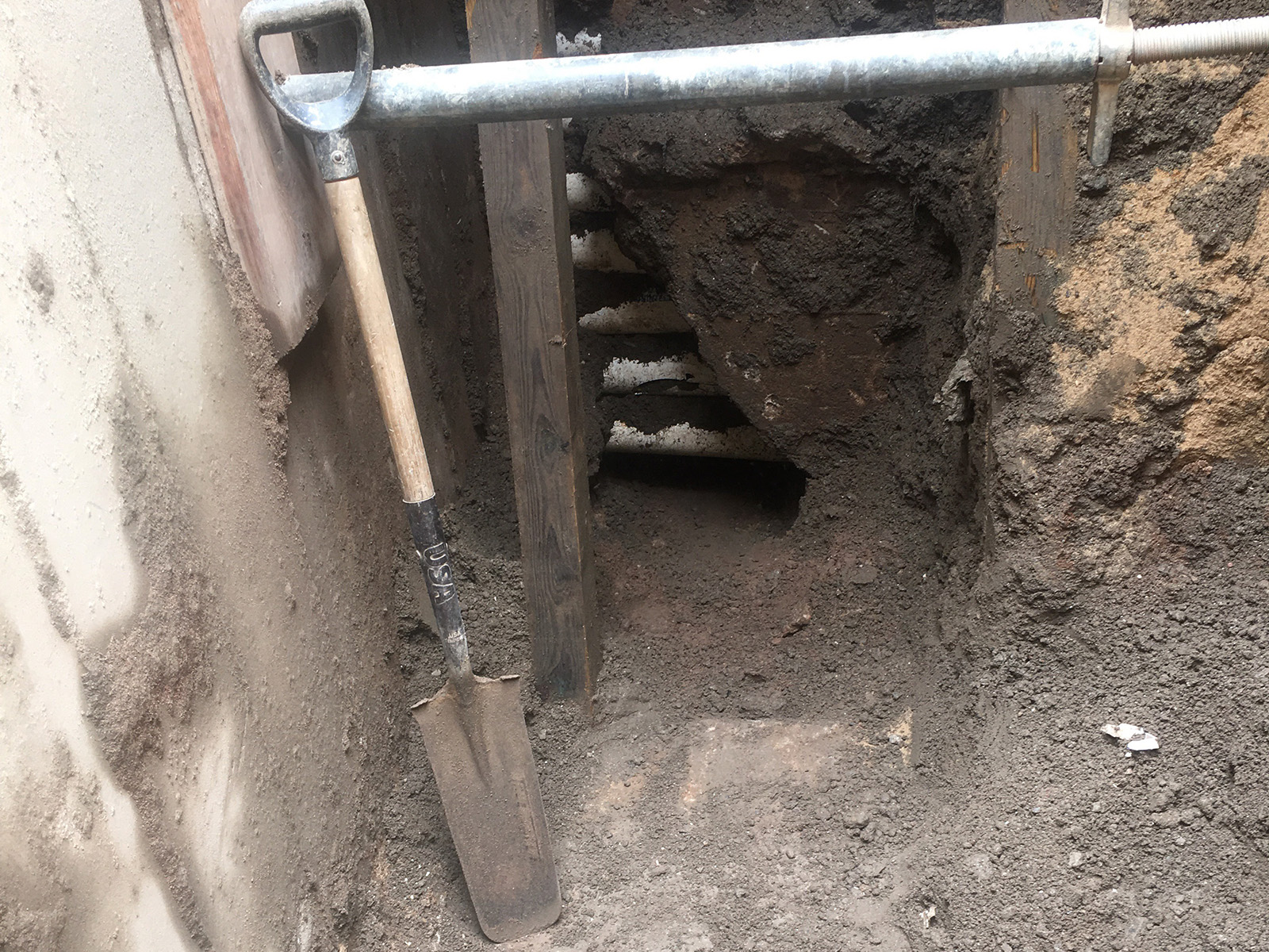 A Sewer Riser Connection Must Be Built To DEP Standards