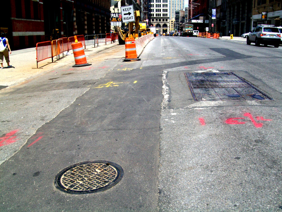 Water Main Replacement In NYC, Water Main Needed On Lafayette St.